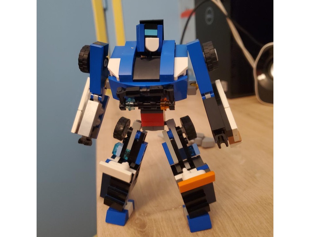 LEGO MOC Transformers barricade G1 by grosnoob51 | Rebrickable - Build ...