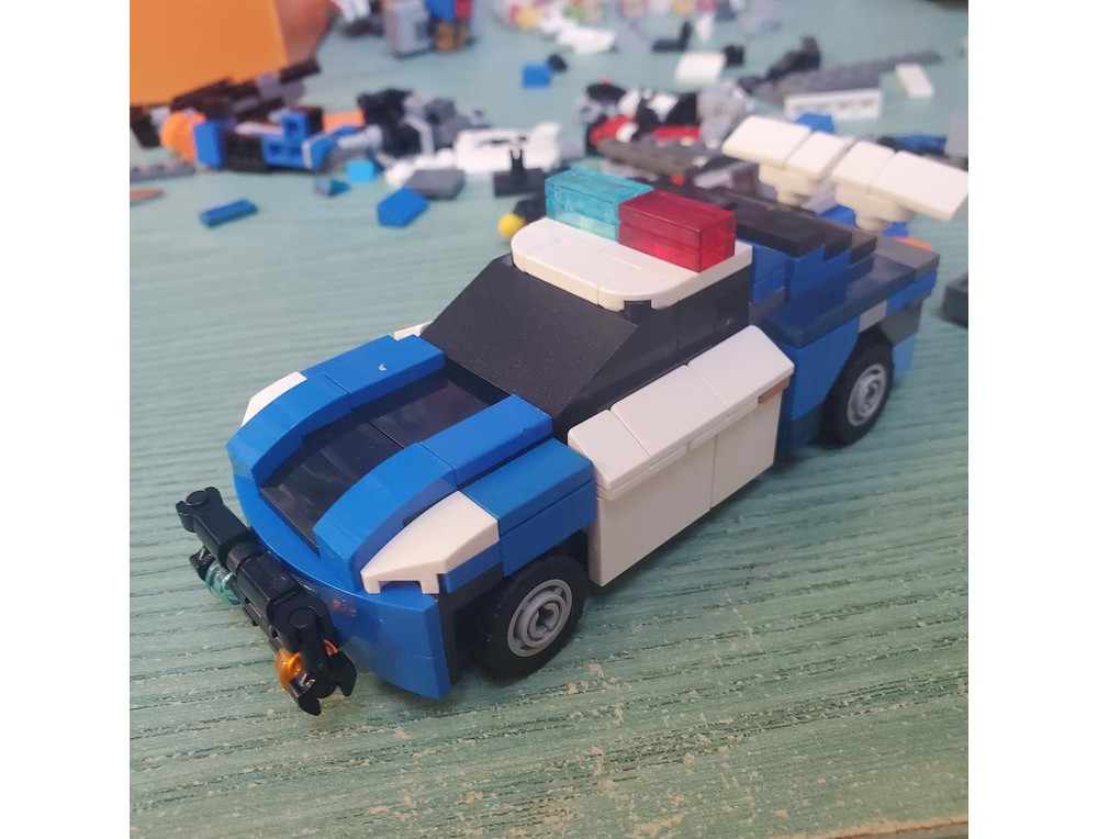 LEGO MOC Transformers barricade G1 by grosnoob51 | Rebrickable - Build ...