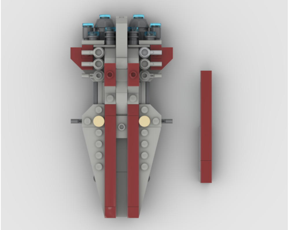LEGO MOC mini republic venator by The_lego_guy_45 | Rebrickable - Build ...