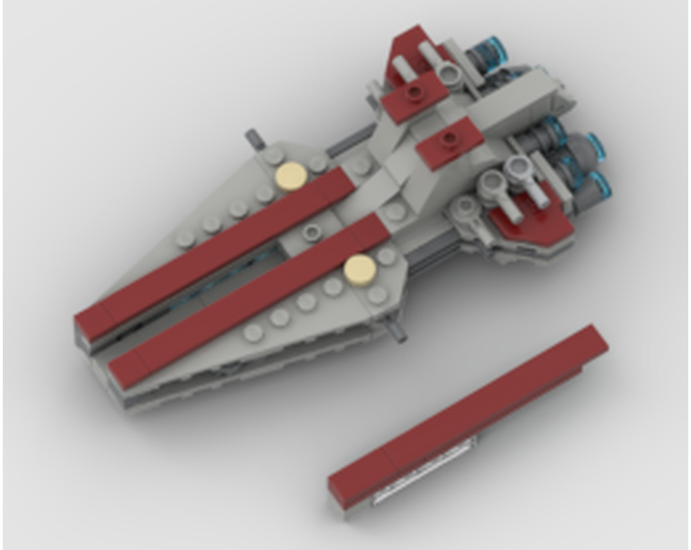 LEGO MOC mini republic venator by The_lego_guy_45 | Rebrickable - Build ...