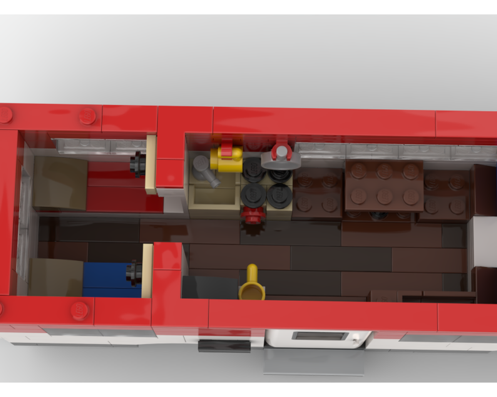 LEGO MOC 1973 Ford Condor ll RV by ORBcreations | Rebrickable - Build ...