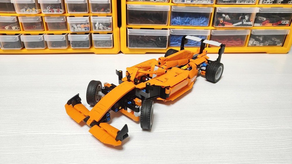 LEGO MOC 42204 - B-model - Formula 1 car by stily | Rebrickable - Build ...