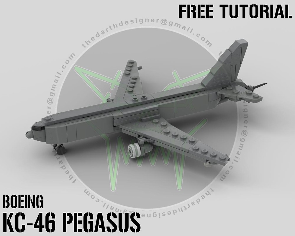 LEGO MOC Boeing KC-46 PEGASUS - 1:300 Scale by DarthDesigner ...