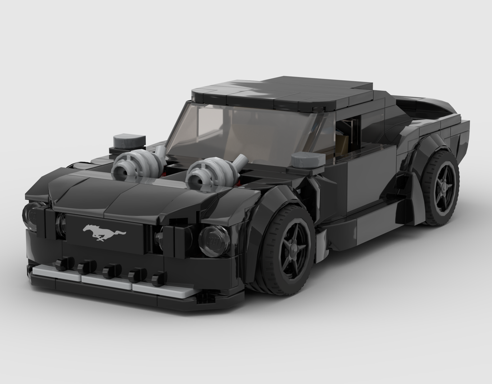 LEGO MOC-217583 1965 Ford Mustang Custom 'Blackstang' by toms8wides ...
