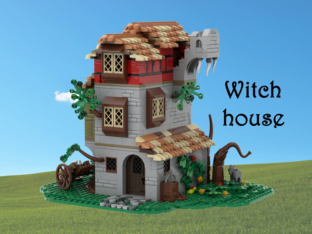 LEGO MOC-217587 10332 - Witch House by Tavernello | Rebrickable - Build ...