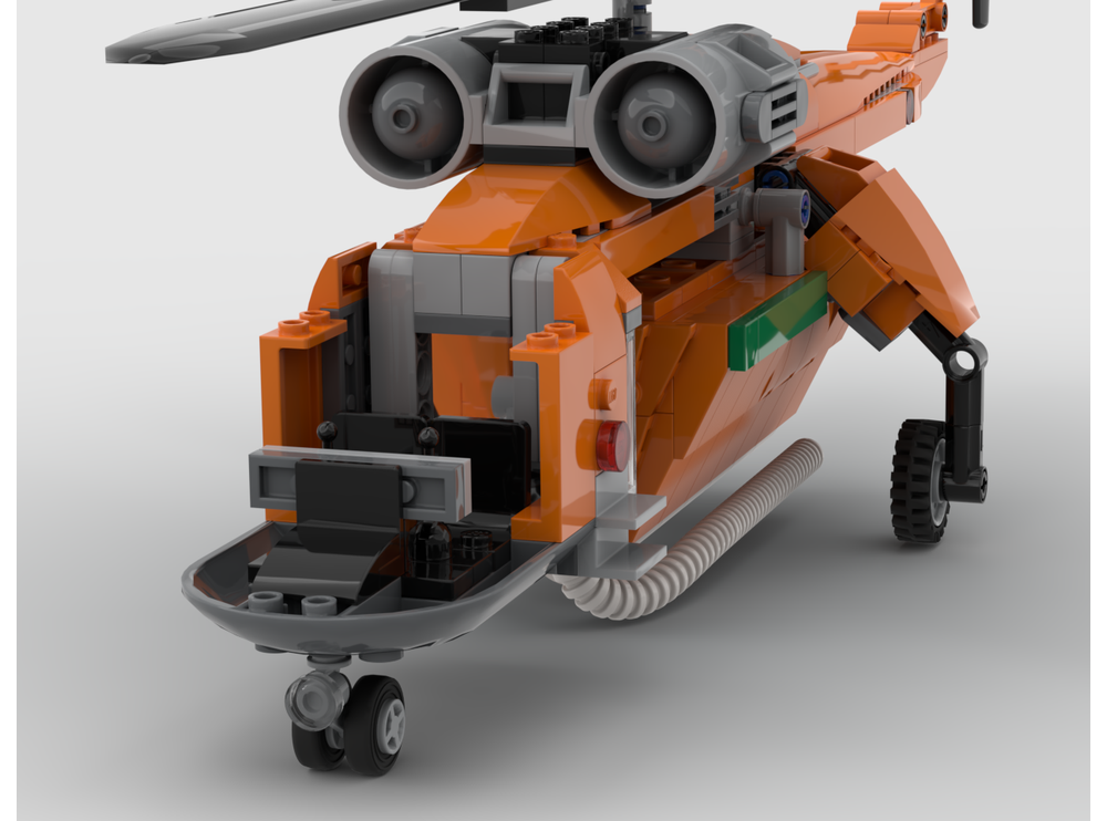 LEGO MOC-217607 Sikorsky S-64 Skycrane: 'Elvis' by reggieranger ...