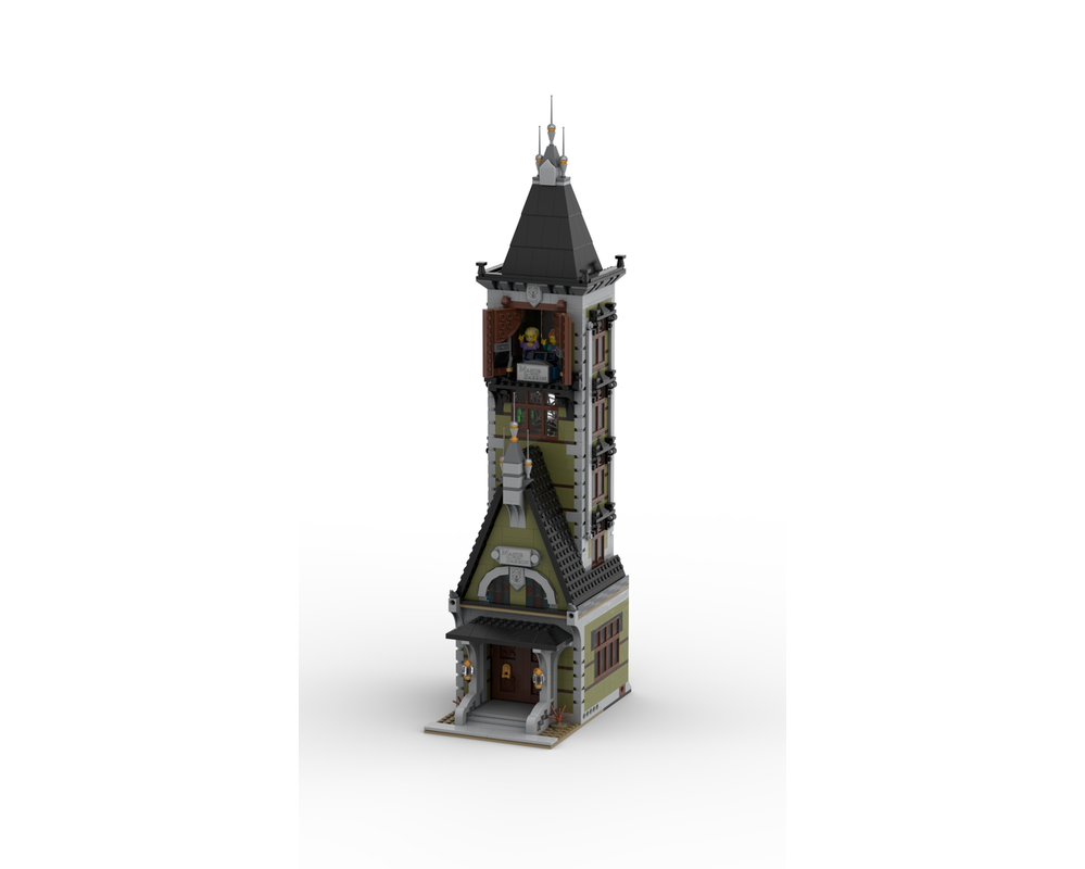 LEGO MOC Haunted Tower Modular by mipakr | Rebrickable - Build with LEGO