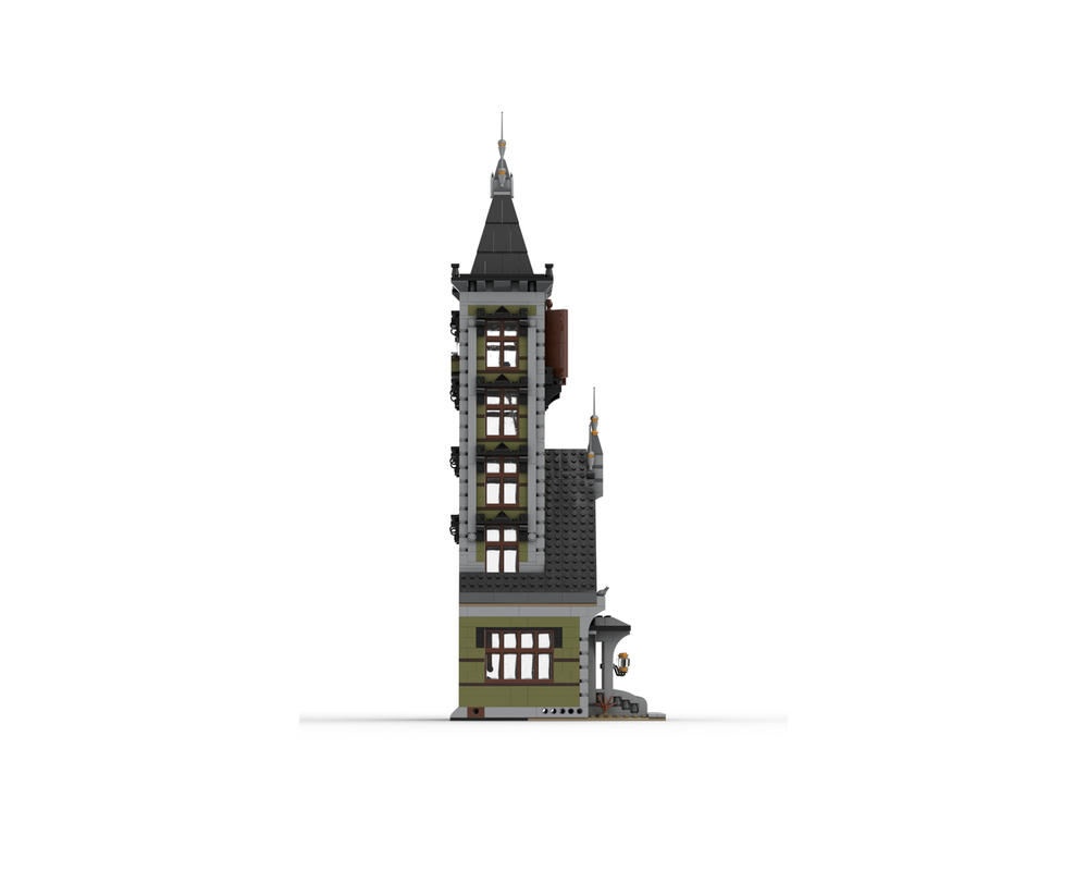 LEGO MOC Haunted Tower Modular by mipakr | Rebrickable - Build with LEGO