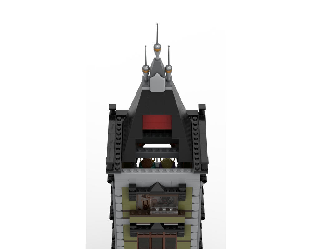 LEGO MOC Haunted Tower Modular by mipakr | Rebrickable - Build with LEGO