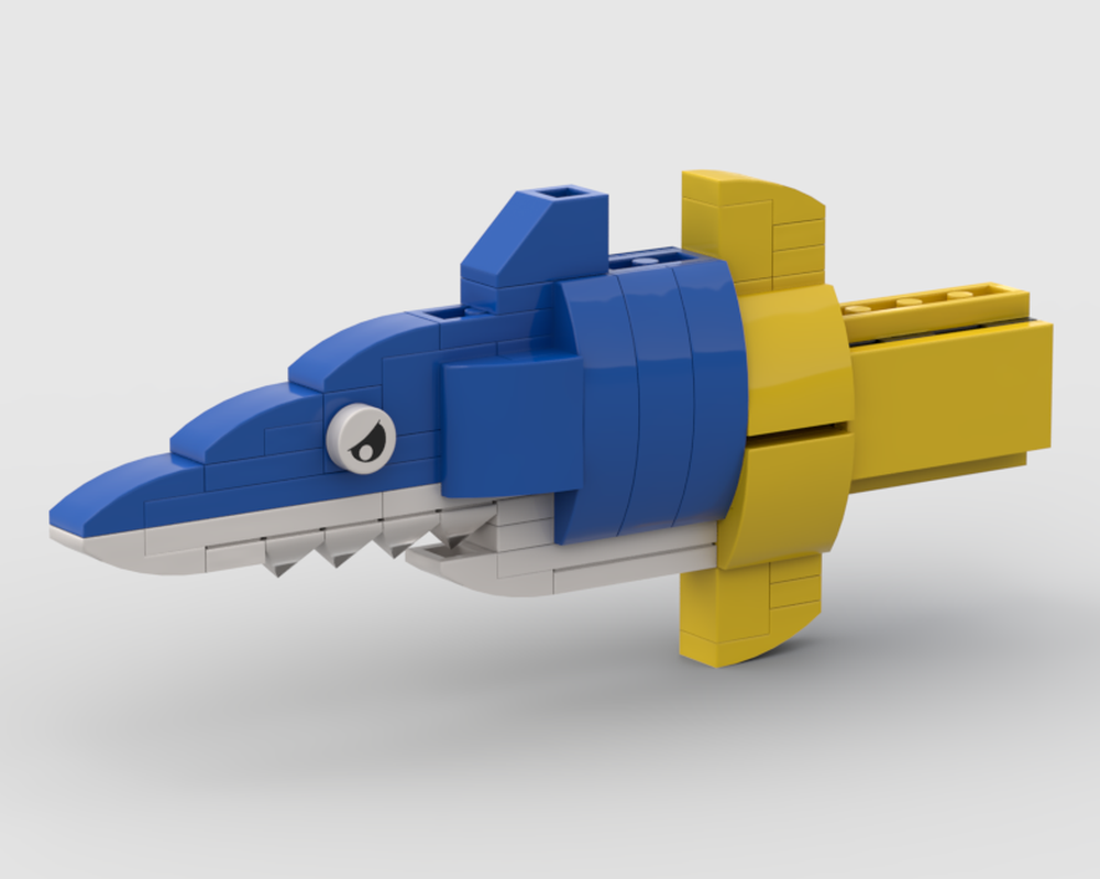 LEGO MOC Shark Dagger by brick_squirrel | Rebrickable - Build with LEGO