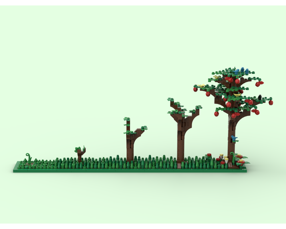 LEGO MOC Nature comes to Life by MAP Tec | Rebrickable - Build with LEGO