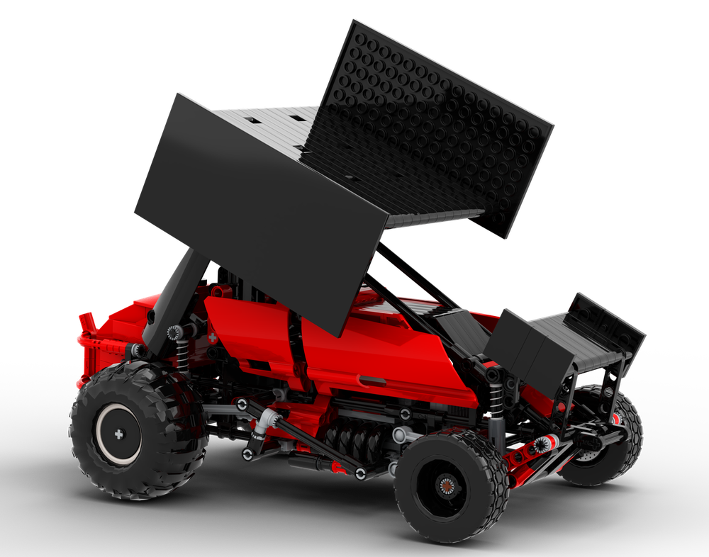 LEGO MOC-217632 Sprint Car by WallaceDesign | Rebrickable - Build with LEGO