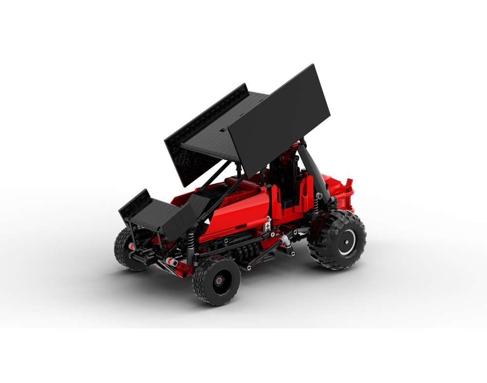 LEGO MOC Sprint Car by WallaceDesign | Rebrickable - Build with LEGO
