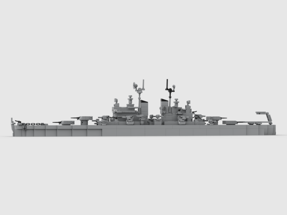 LEGO MOC USS Cleveland (CL-55) late war (1/300 scale) by Brick_naval ...