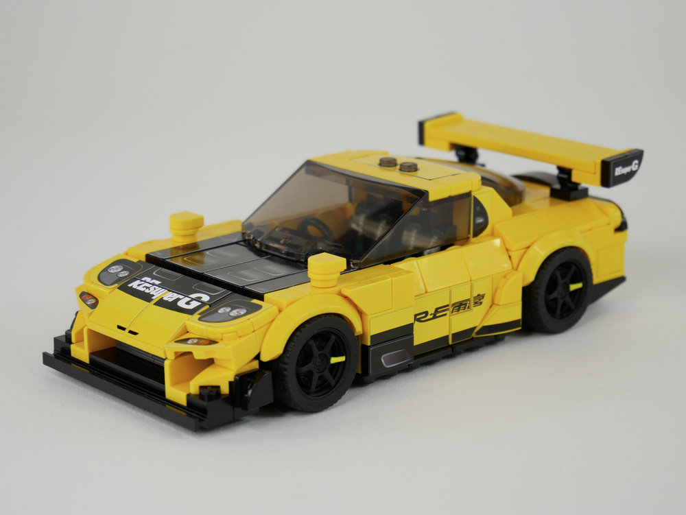 LEGO MOC Mazda RX-7 FD RE-Amemiya by StudWorks | Rebrickable - Build ...