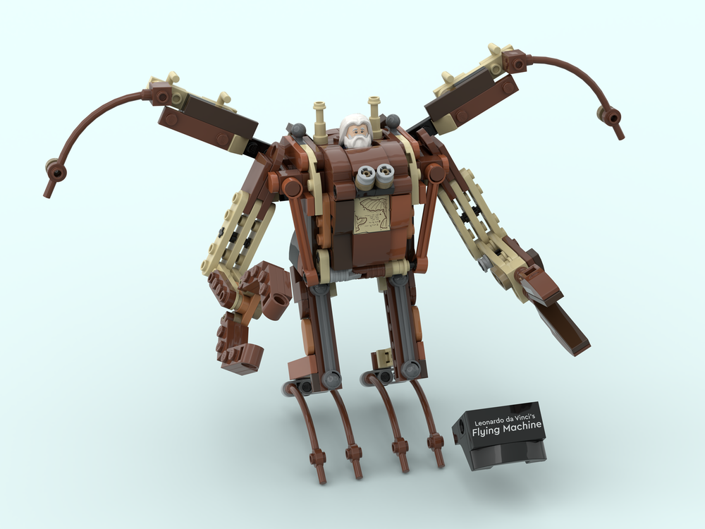 LEGO MOC Leonardo da Vinci's Flying Mech Suit by eric_nunya ...