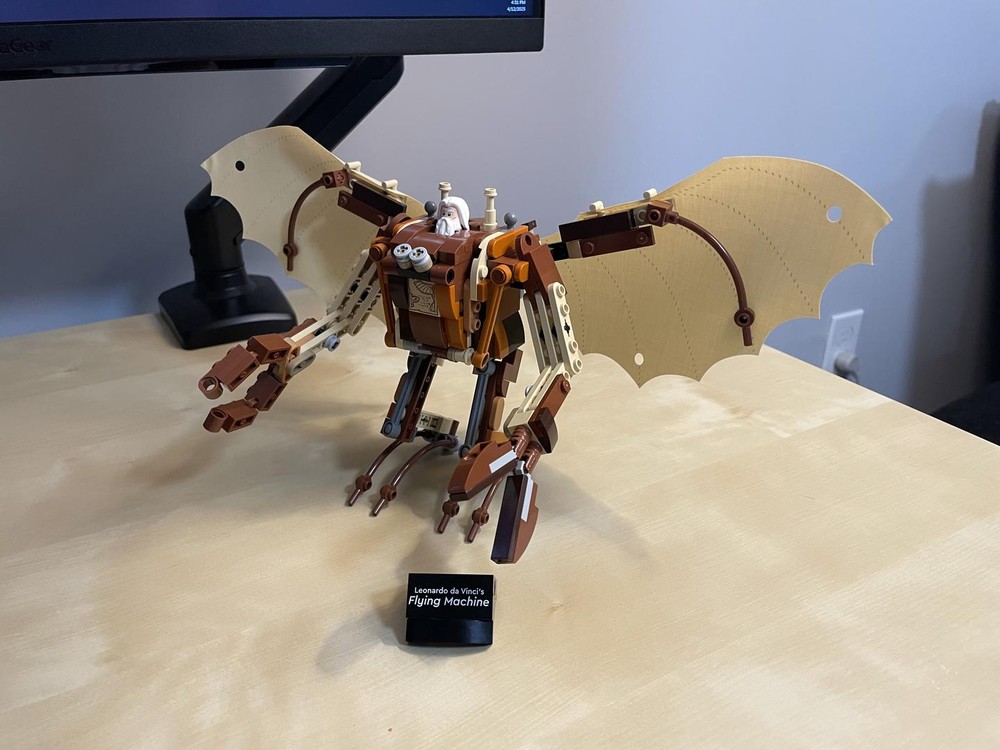 LEGO MOC Leonardo da Vinci's Flying Mech Suit by eric_nunya ...