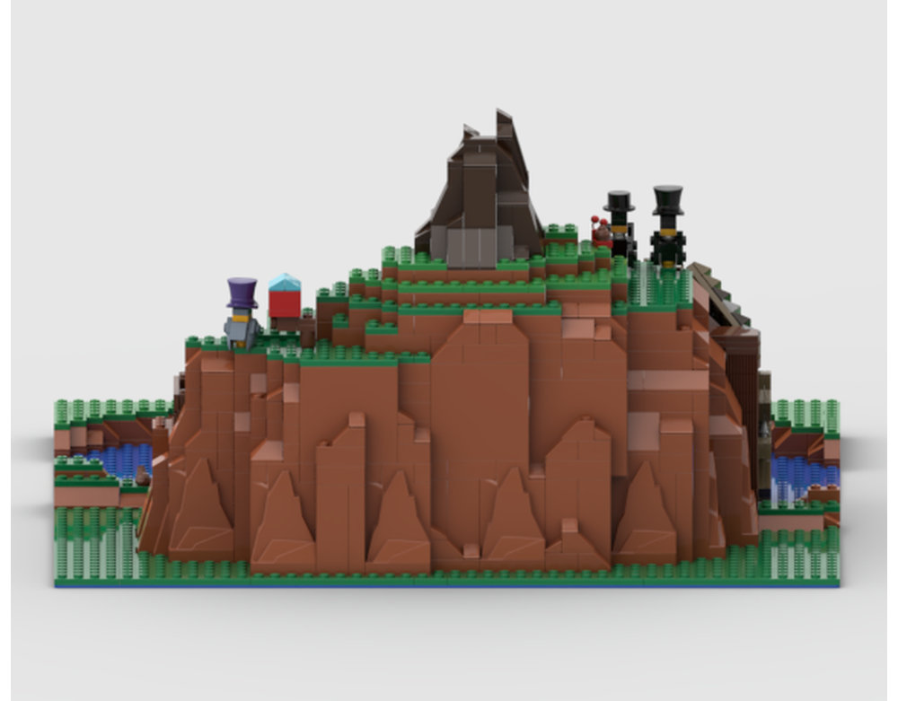 LEGO MOC Splash Mountain by Joshymyboy | Rebrickable - Build with LEGO