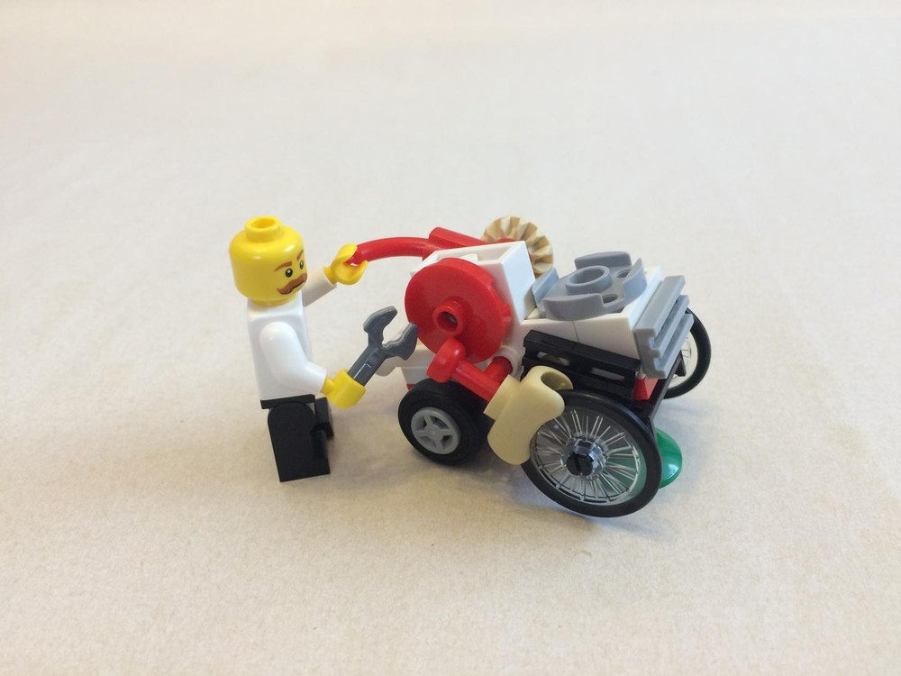 LEGO MOC 30356 Knife Sharpener Cart by plastic.ati | Rebrickable ...