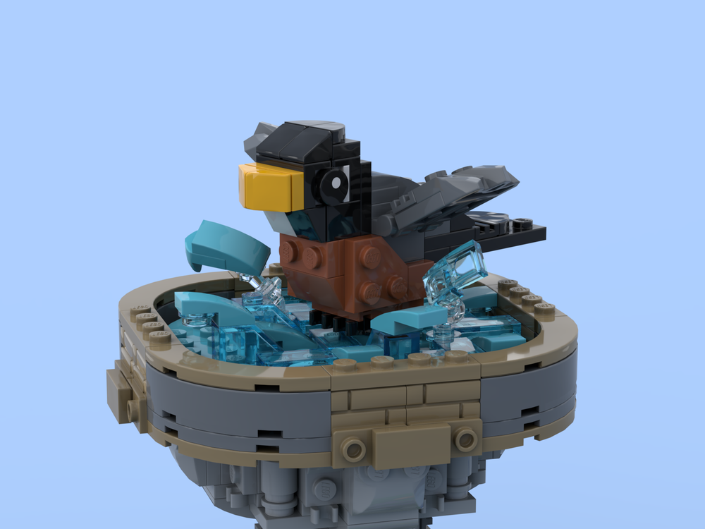 LEGO MOC-217680 Spring Bird Bath by Penguins and plastic | Rebrickable ...