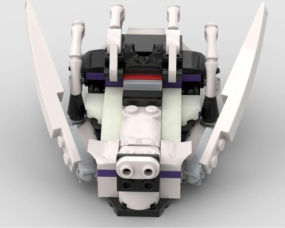 LEGO MOC Loong's Head From 80028 by uminuo | Rebrickable - Build with LEGO