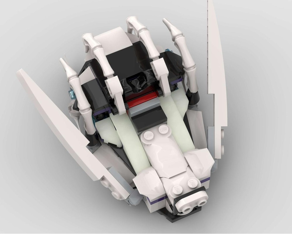 LEGO MOC Loong's Head From 80028 by uminuo | Rebrickable - Build with LEGO