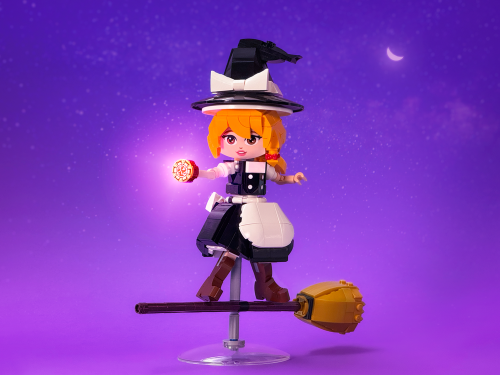 LEGO MOC Marisa Kirisame - Touhou by lavishlump | Rebrickable - Build ...