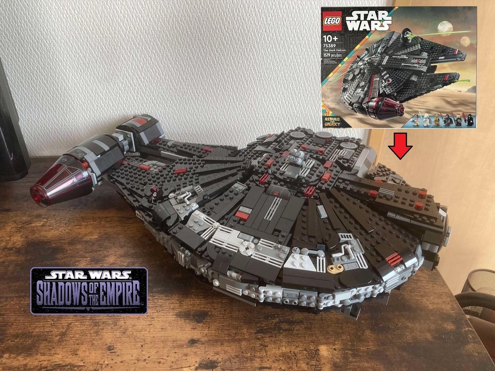 LEGO MOC Dark Outrider Shadows of the Empire by CreationCaravan (Brad ...