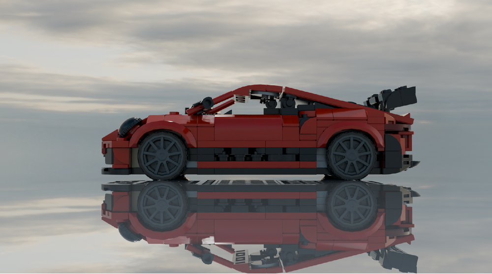LEGO MOC Porsche 911 GT3 RS 992 by Thecarmoccer | Rebrickable - Build ...
