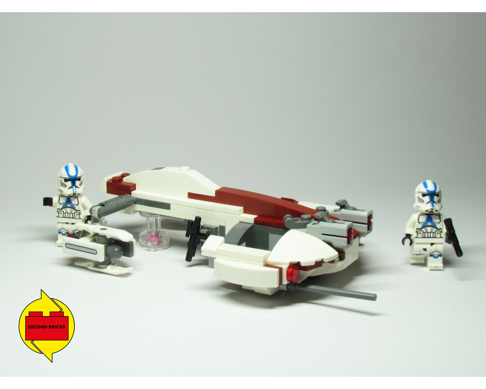 LEGO MOC 75378-2: 501st Legion Clone Speeder by SecondBricks ...