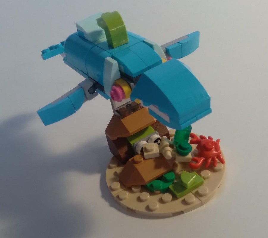 LEGO MOC 31128 Whale by Rovel | Rebrickable - Build with LEGO