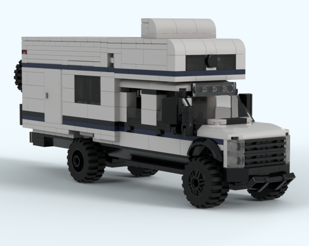 LEGO MOC Overland Camper by bigtrainbricks | Rebrickable - Build with LEGO