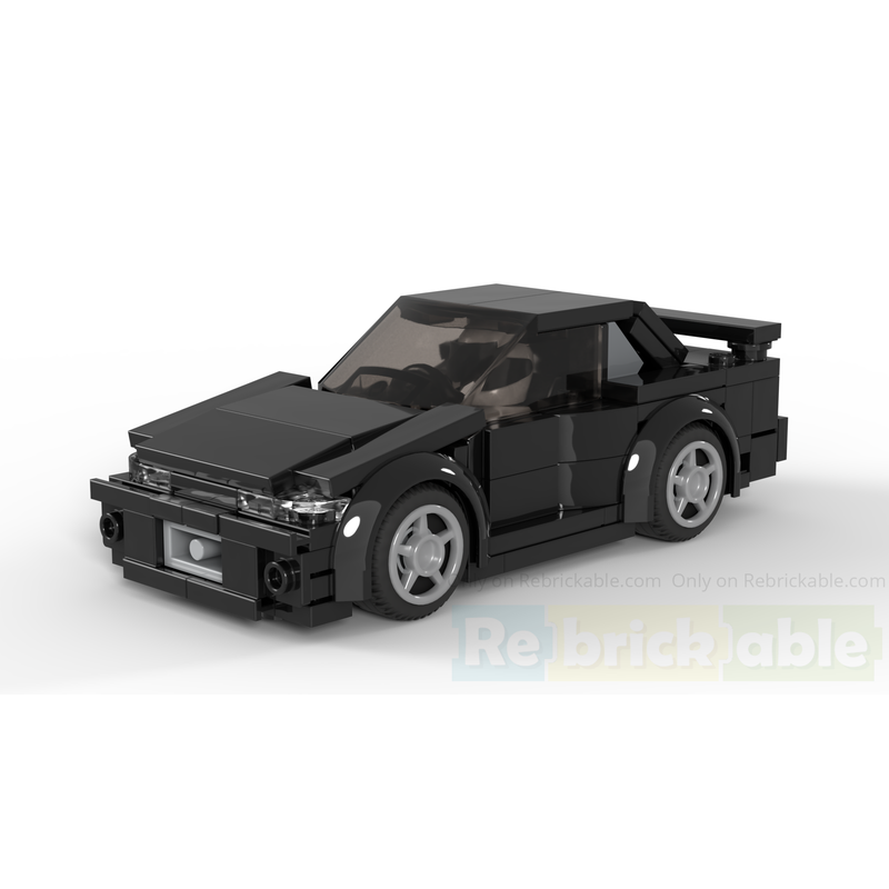 LEGO MOC Nissan Skyline GT-R R33 by MinifigGarage | Rebrickable - Build ...