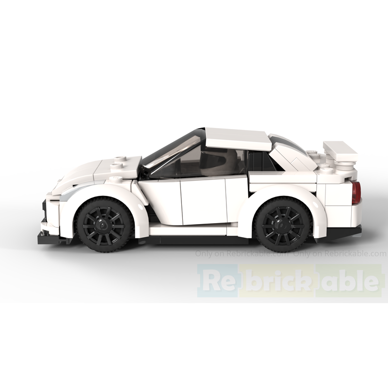 LEGO MOC Nissan GT-R R35 by MinifigGarage | Rebrickable - Build with LEGO