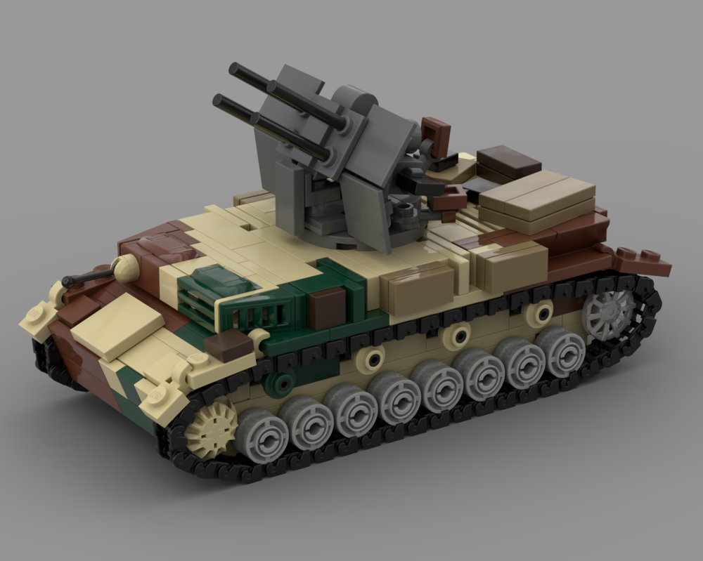 LEGO MOC LEGO ww2 Flakpanzer IV 1/45 scale by Romainww2 | Rebrickable ...