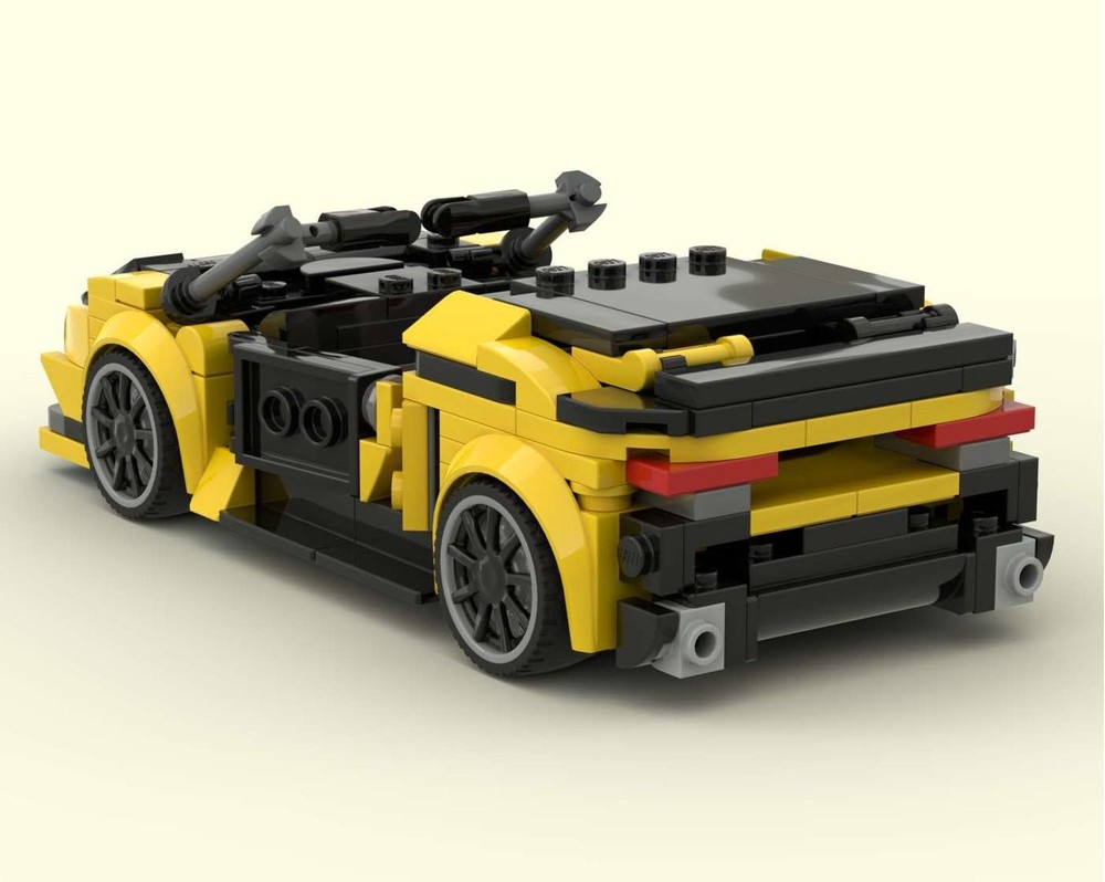 LEGO MOC 76924 Lamborghini Huracan EVO Spyder by THUND3R_STR1K3R | Rebrickable - Build with LEGO
