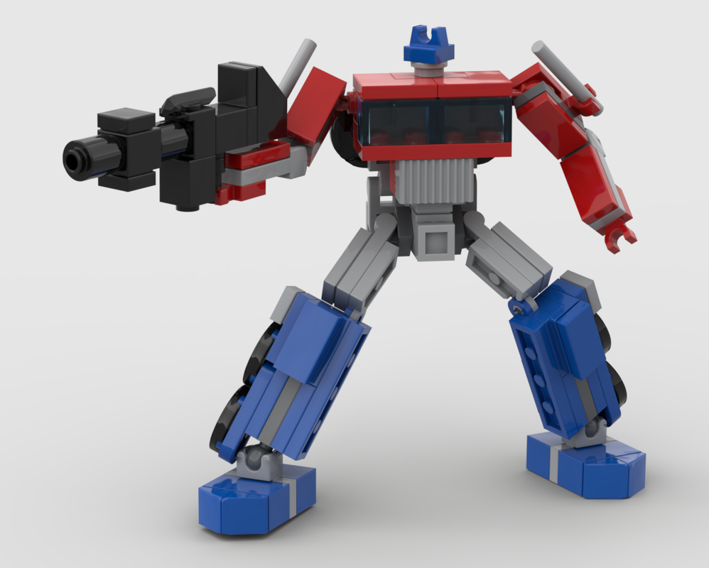 LEGO MOC Optimus Prime transformable mini by YanniciusIII | Rebrickable ...