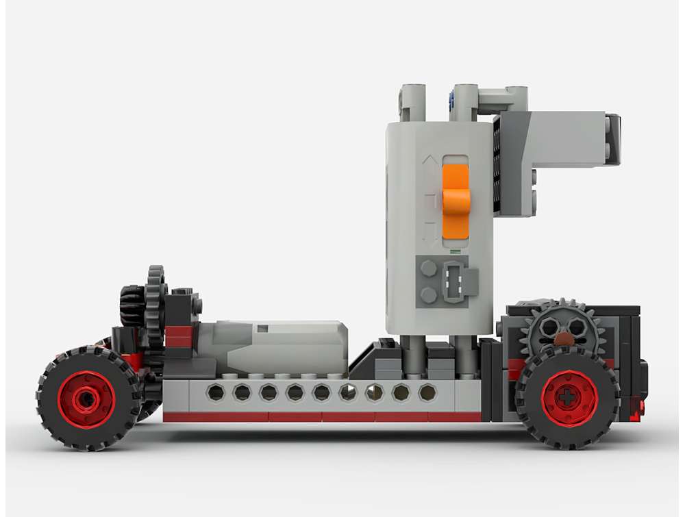 LEGO MOC Simple RC Car - Steering With Gear Rack V1.1 by Agilinzzz ...