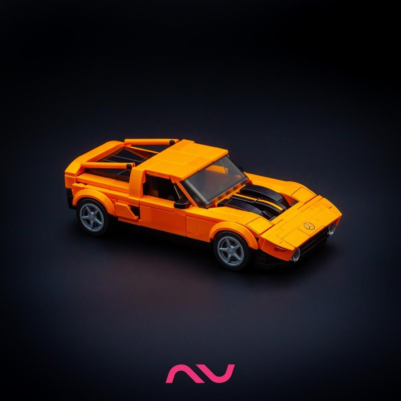 LEGO MOC Mercedes-Benz C111 by NV Carmocs | Rebrickable - Build with LEGO