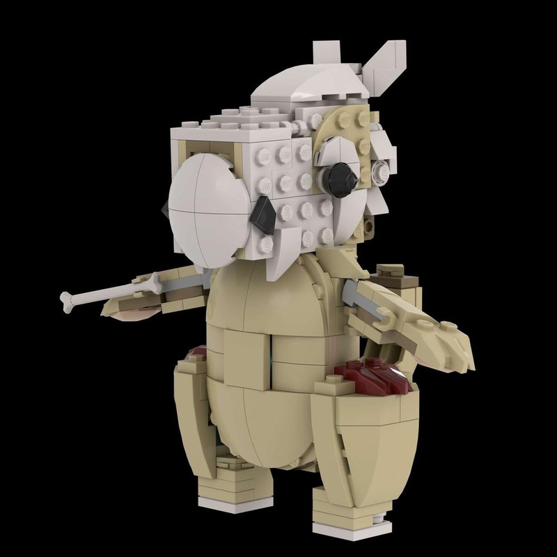 LEGO MOC 31162 Cubone (Pocket Monsters) by TheWarHen | Rebrickable ...