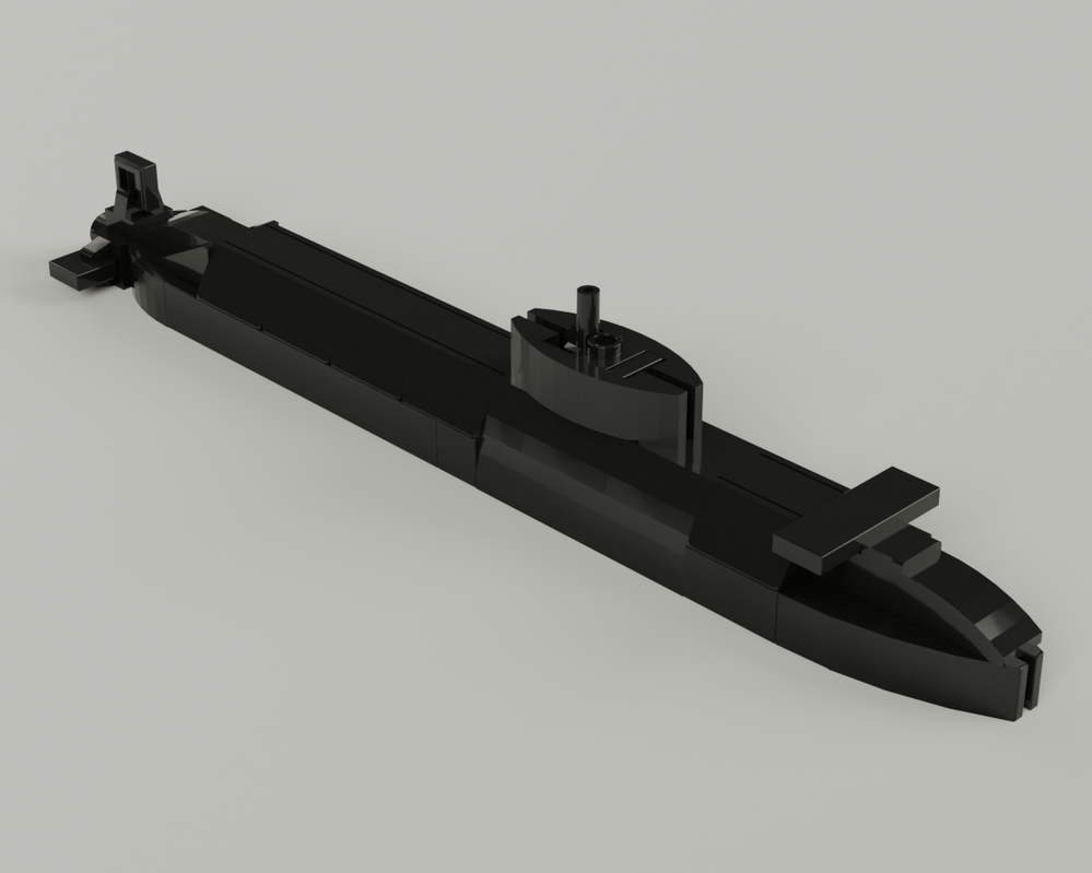 LEGO MOC HMS ASTUTE Attack Submarine by ScorchBricks | Rebrickable ...