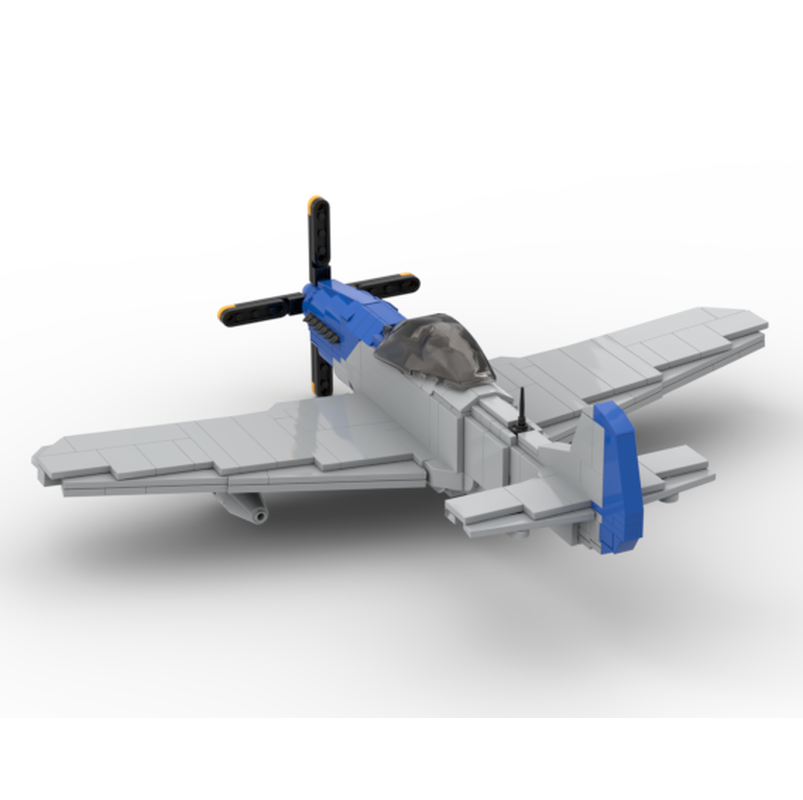 LEGO MOC P-51D Mustang 1:35 scale model by Afol_lego_planes ...