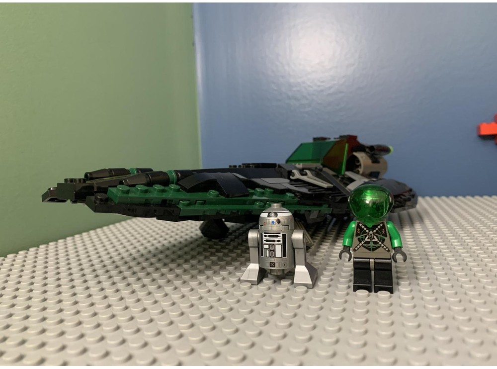 LEGO MOC Corporal Steel's Delta 7 by brickedsls | Rebrickable - Build ...