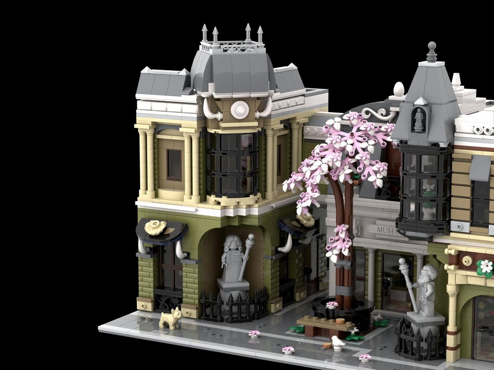 LEGO MOC Old Town Square - 10326 Natural History Museum Alternative ...