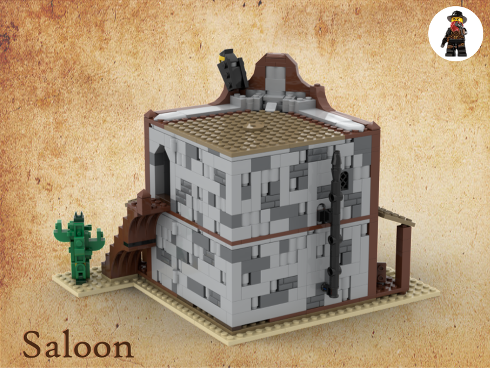 LEGO MOC Western Town - Saloon & Sheriff’s Office (2x 31120) by ...