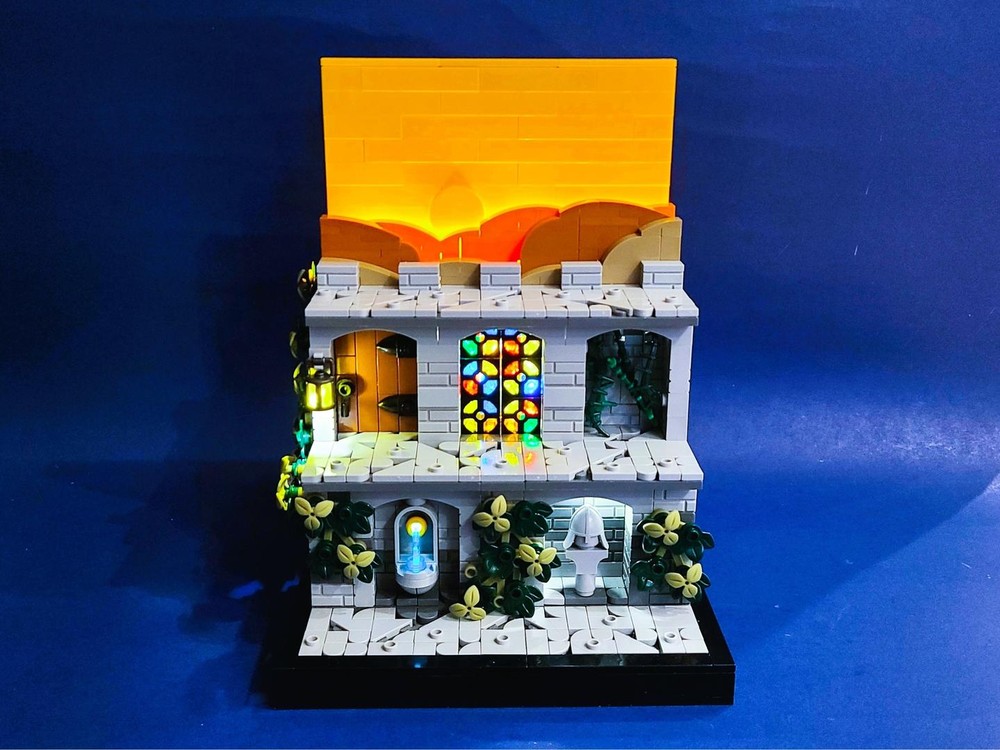 LEGO MOC Castle Minifigure Display MOC by Rossco311 | Rebrickable ...