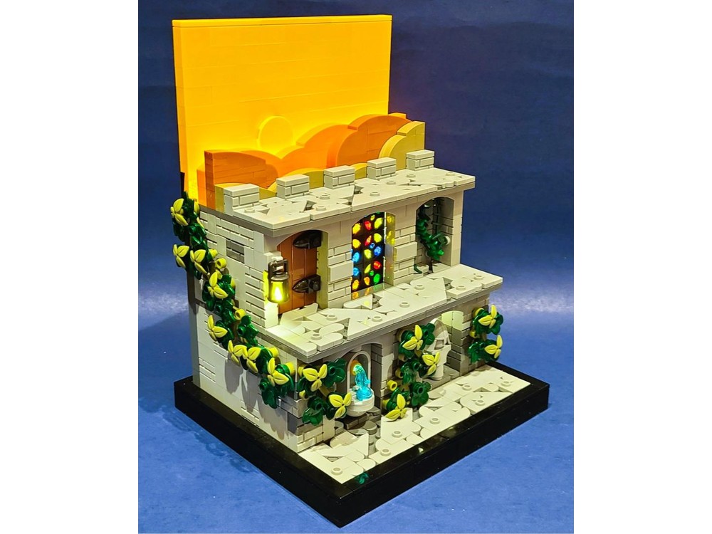 LEGO MOC Castle Minifigure Display MOC by Rossco311 | Rebrickable ...