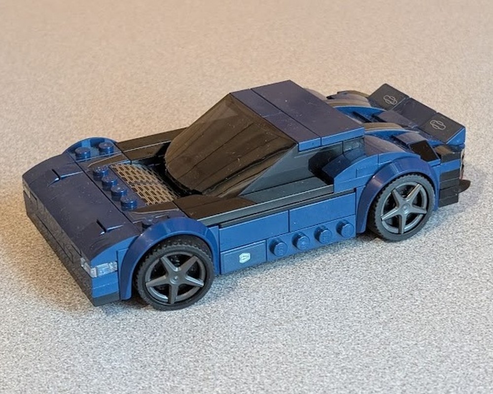 LEGO MOC Bluebolt by hawkinorin | Rebrickable - Build with LEGO