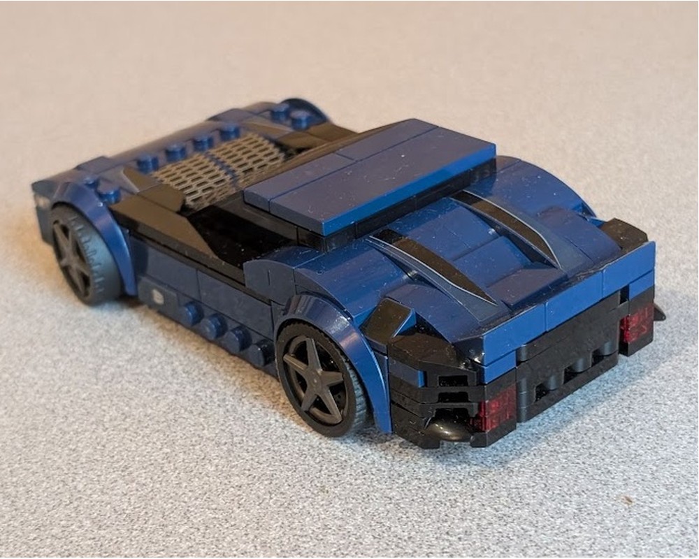 LEGO MOC Bluebolt by hawkinorin | Rebrickable - Build with LEGO