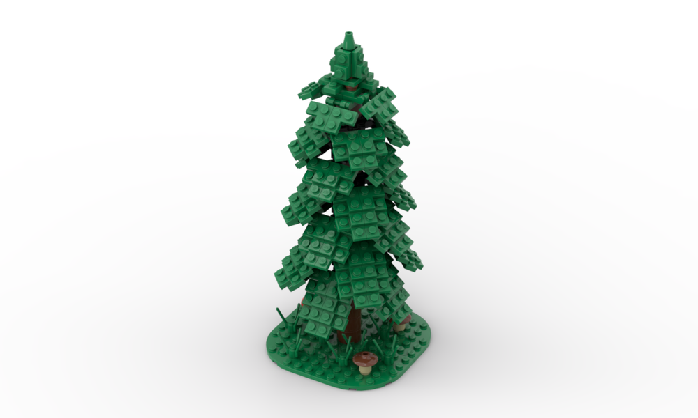LEGO MOC LEGO Tree MOC – Realistic Forest Tree by speedybrick_creations | Rebrickable - Build ...